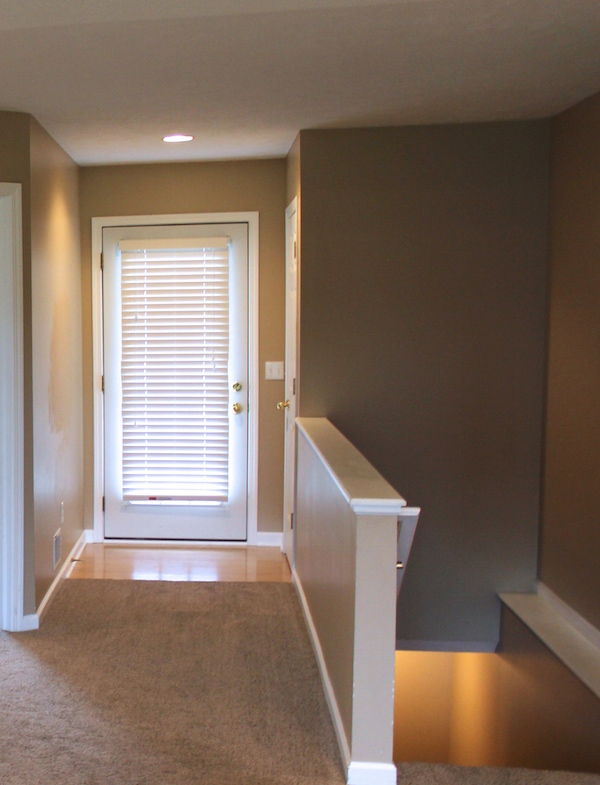 It's A Grandville Life : DIY Front Entryway Paneled Wall