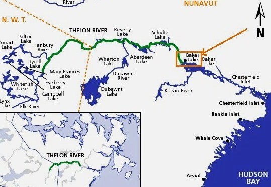 Ultima Thule: Baker Lake, the geographical center of Canada