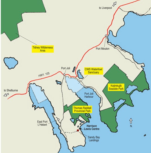 Retire from the usual in Liverpool, Nova Scotia : April 2013