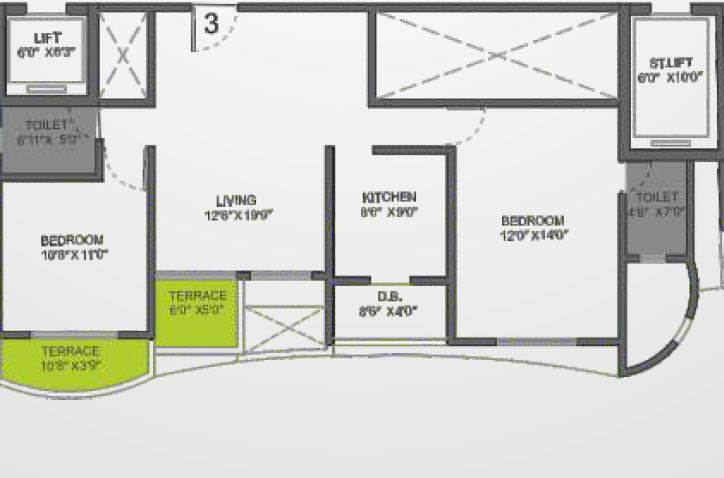2 BHK Apartments Sale In Pune: 2 BHK Apartments Sale In North Pune