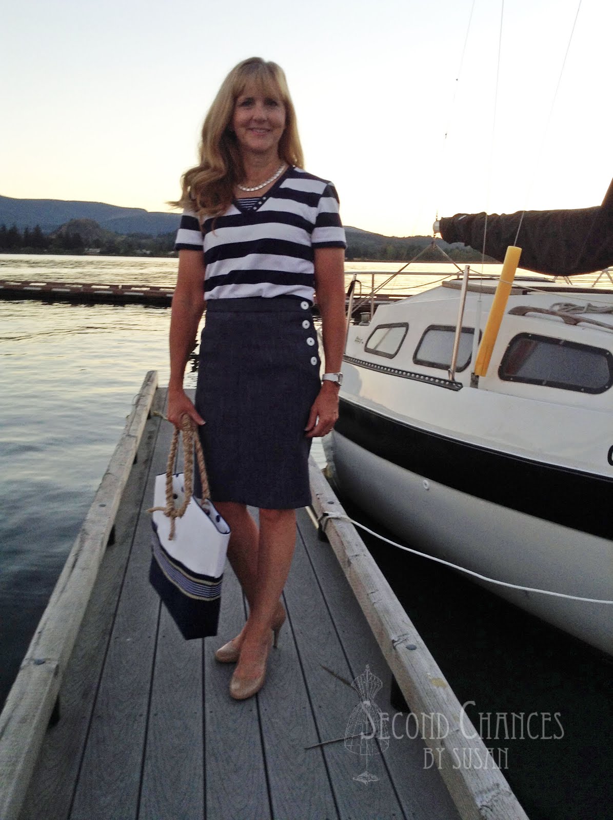 Second Chances by Susan: Refashion Runway: The Button Challenge