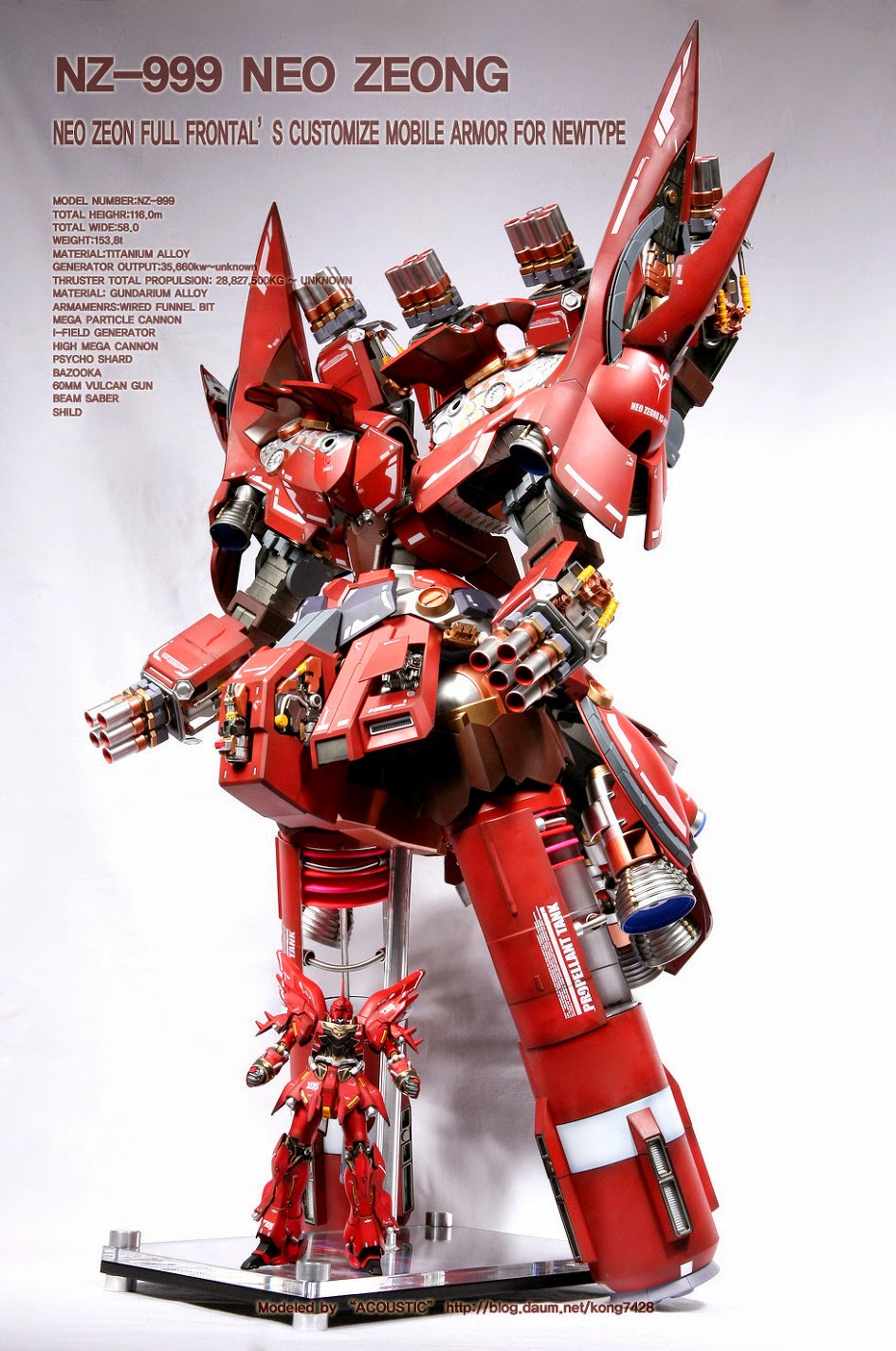 Custom Build: HGUC 1/144 NZ-999 Neo Zeong "Open Hatch Presentation ...