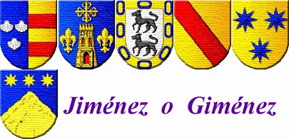 Familia Narváez Zuluaga: Jiménez o Giménez Escudo de Familia y Heráldica