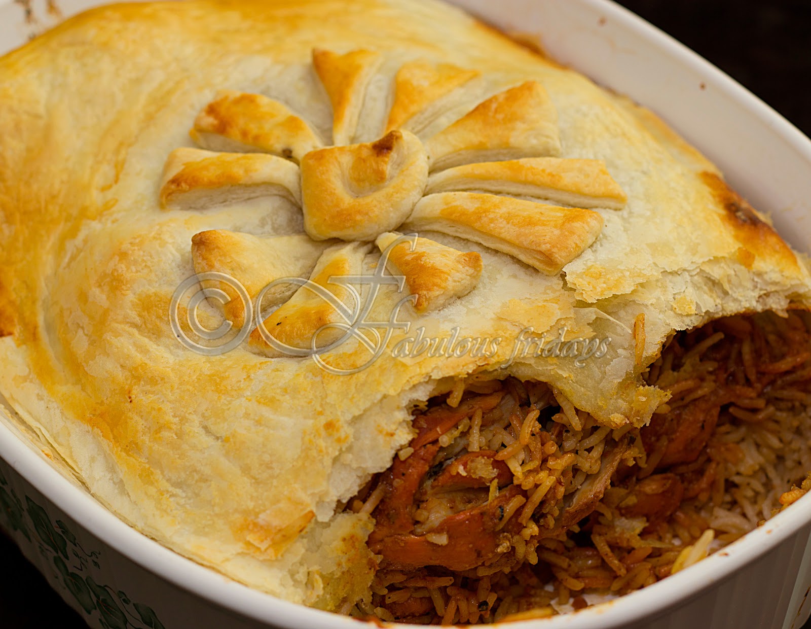 fabulous fridays: Dum pukht Chicken biryani