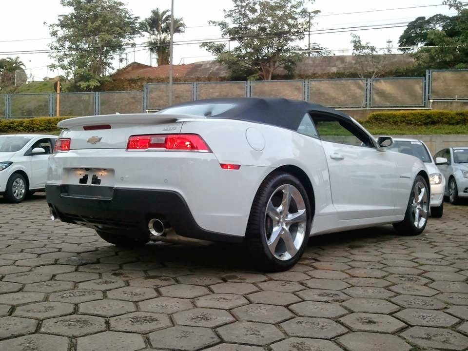 Chevrolet Camaro Conversível chega ao Brasil
