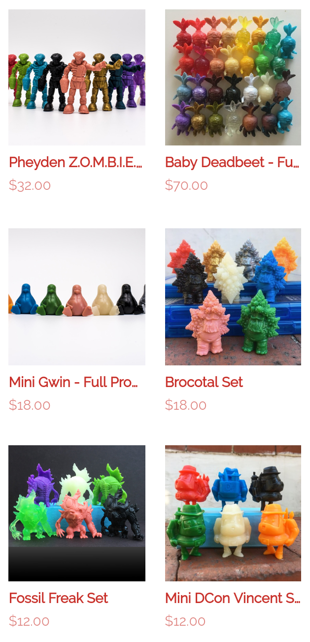 Unarticulated & Rubbery Blog: Double G Toys Releases OTMFG Sets!