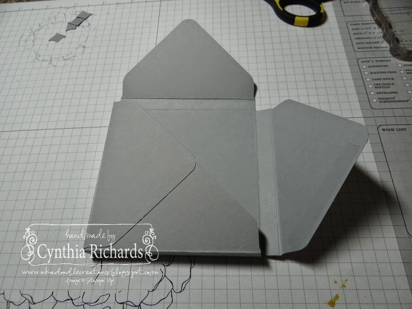 Stylin' Stampin' INKspiration: Festive Flurry Note Card Holder with ...