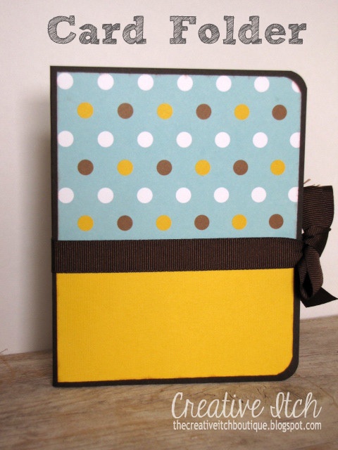 Creative Itch: Card Folders