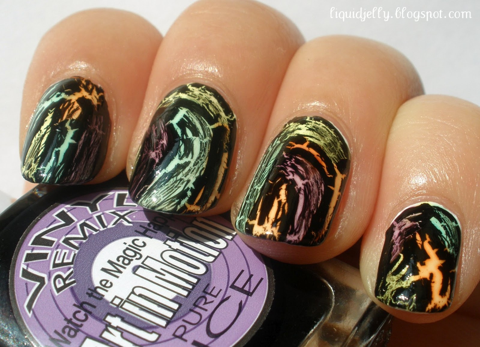 Liquid Jelly: Pure Ice Vinyl Remix Collection Swatches