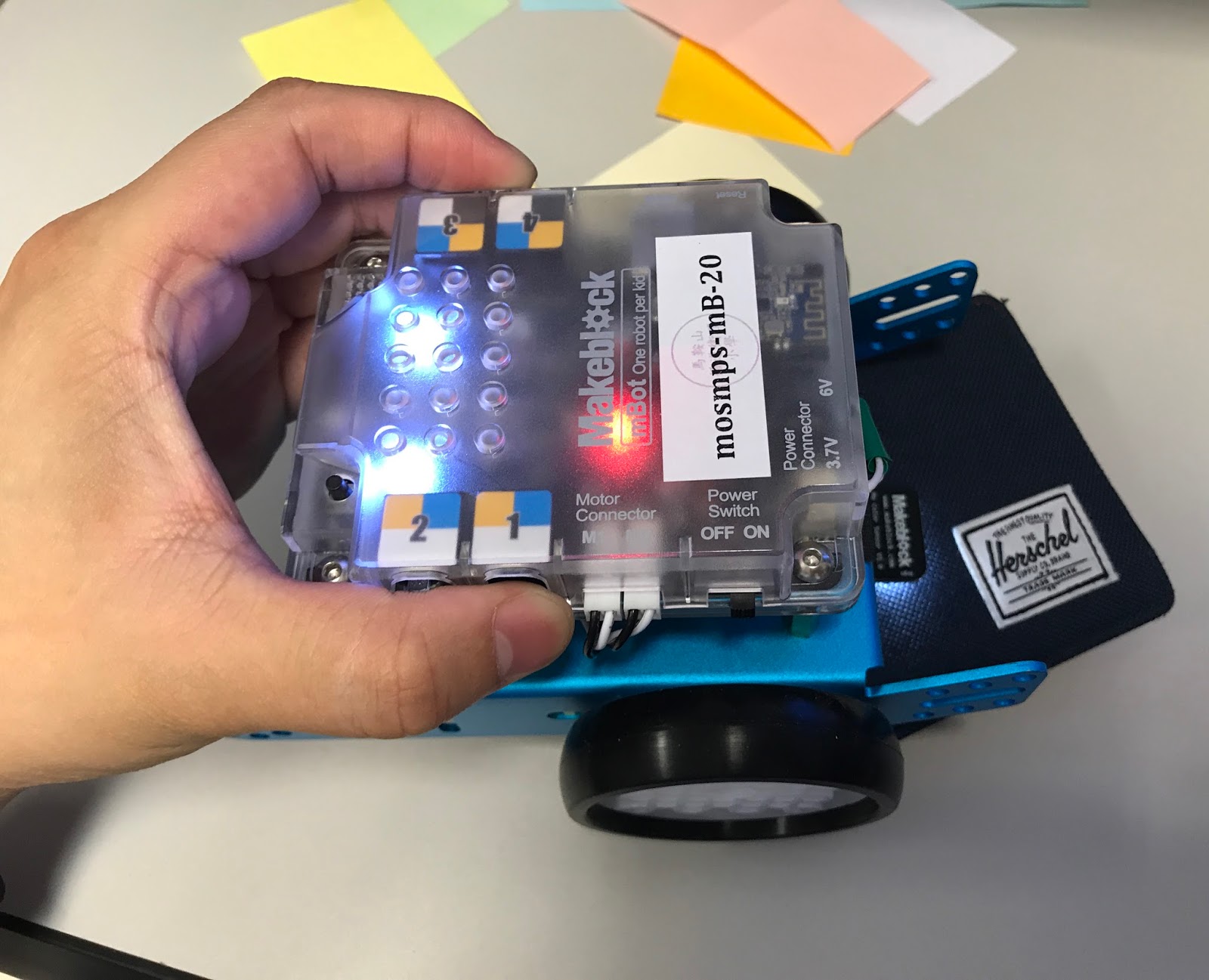 mBot與STEM的教學: Makeblock開箱：顏色辨識 Color Sensor