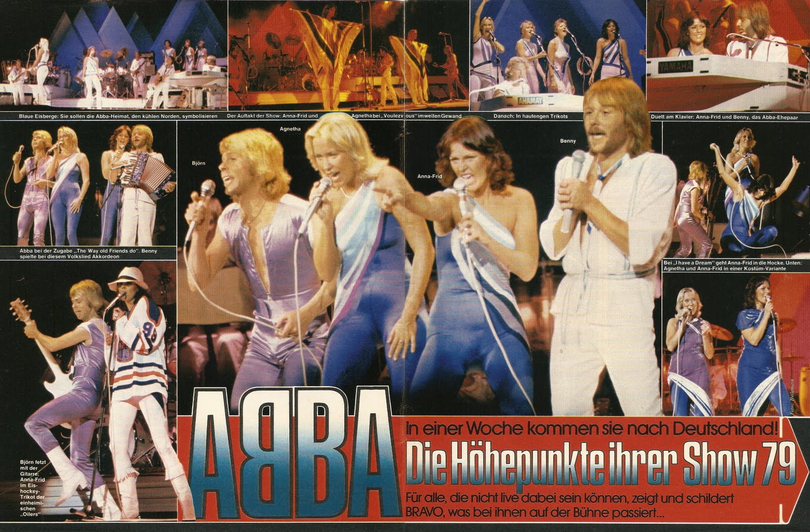ABBA The Articles: Bravo, October 1979: ABBA, the highlights of their ...