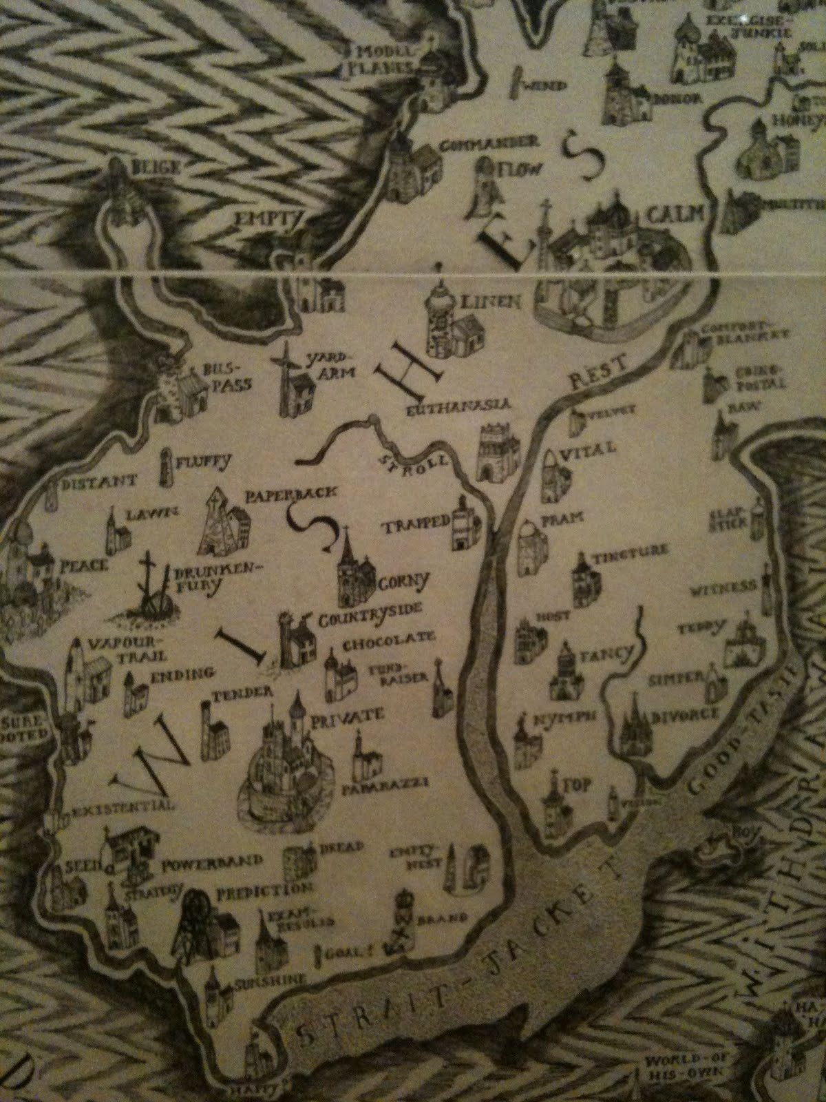 14 Weeks of Walking: Grayson Perry- Map of an Englishman 2004