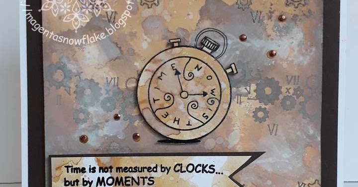 Magenta Snowflake Designs : Little Claire Design Team Stopwatch, Cogs ...