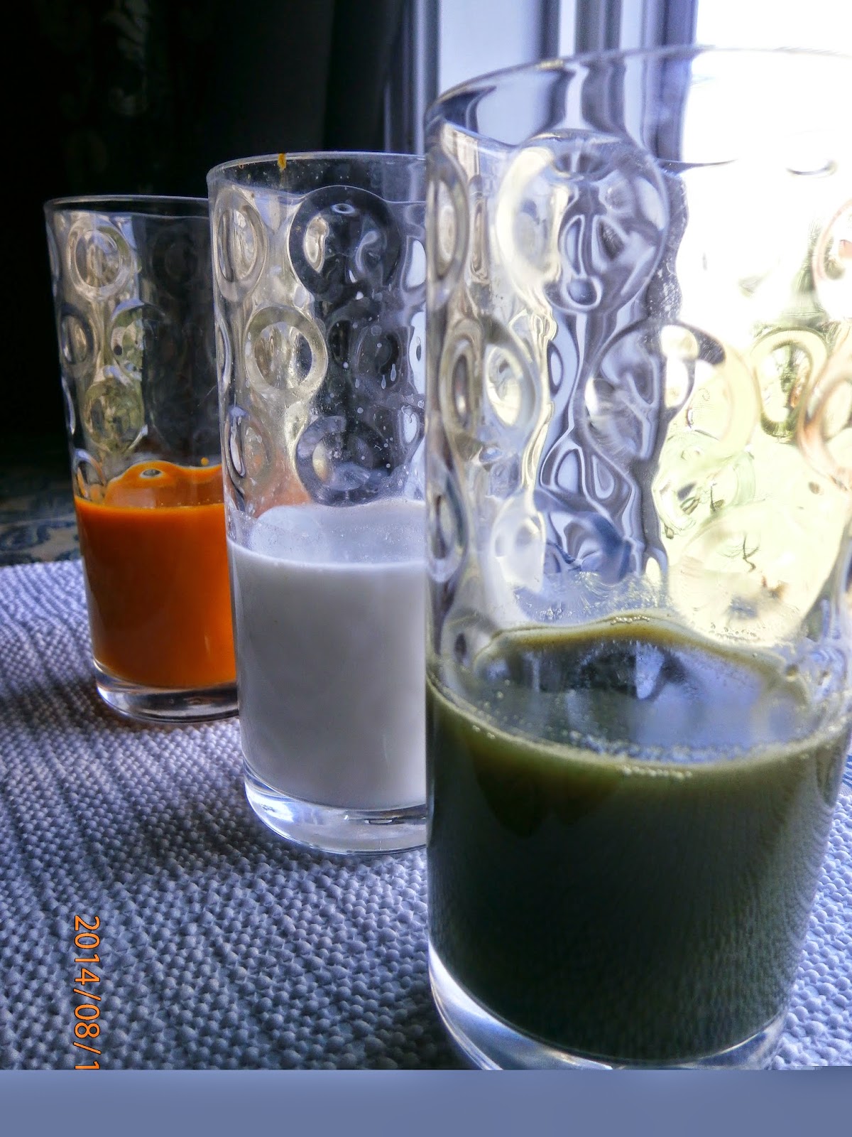 Tri-color Popsicle (super healthy) - Happy 68th Independence day