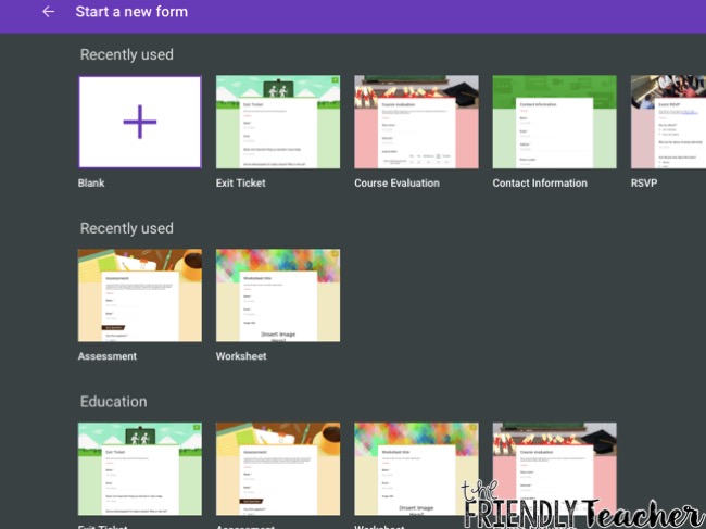 The Elementary Entourage: Going Green: Using Google Forms to Assess ...