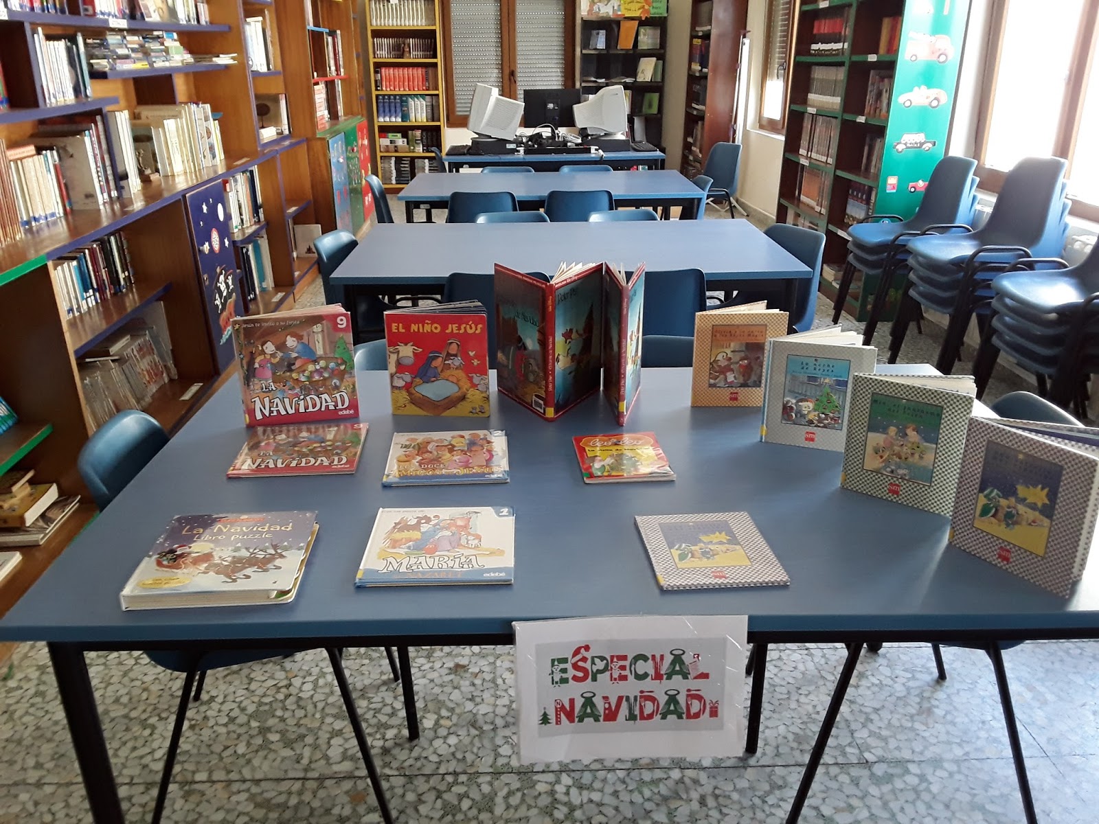 MESA TEMÁTICA DE NAVIDAD EN LA BIBLIOTECA ESCOLAR - Colegio San Jose ...