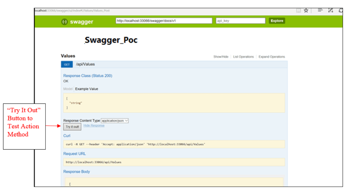 Swagger UI in ASP.NET Web API