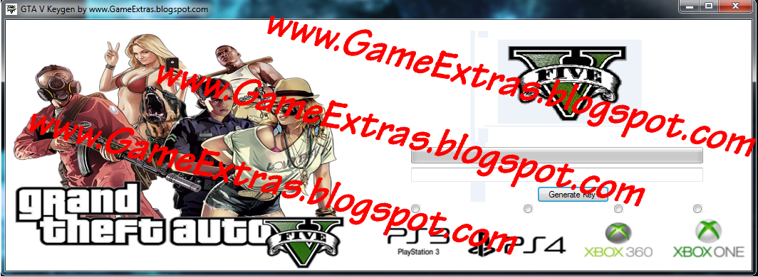 GTA V Keygen PS3, PS4 or Xbox 360 and Xbox One !!! - Game Extras