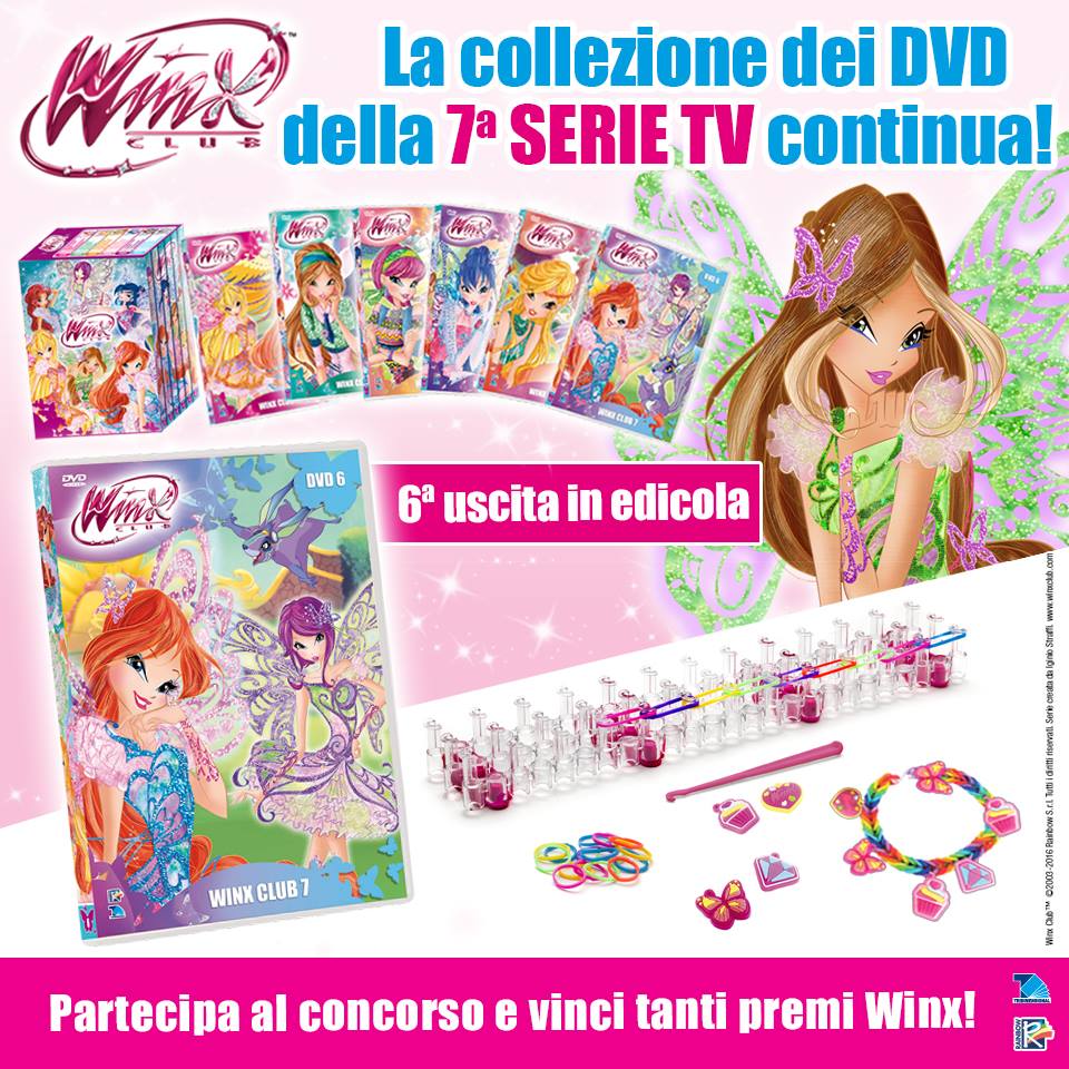 6th DVD Winx Club Season 7 in Italy! - Winx Club All