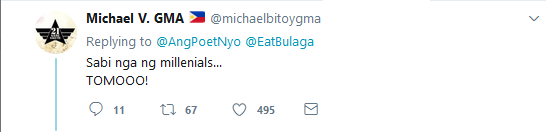 Joey de Leon reacts to Vice Ganda's joke about GMA network slogan ...