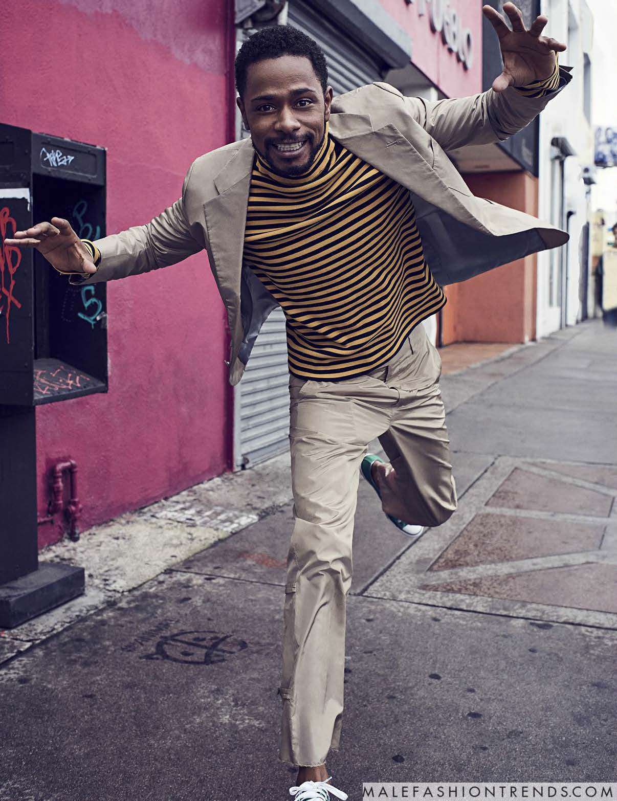 Keith Stanfield para Esquire USA por Beau Grealy