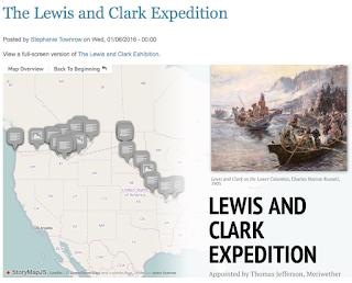 US History Teachers Blog: Interactive map of the Lewis and Clark Expedition