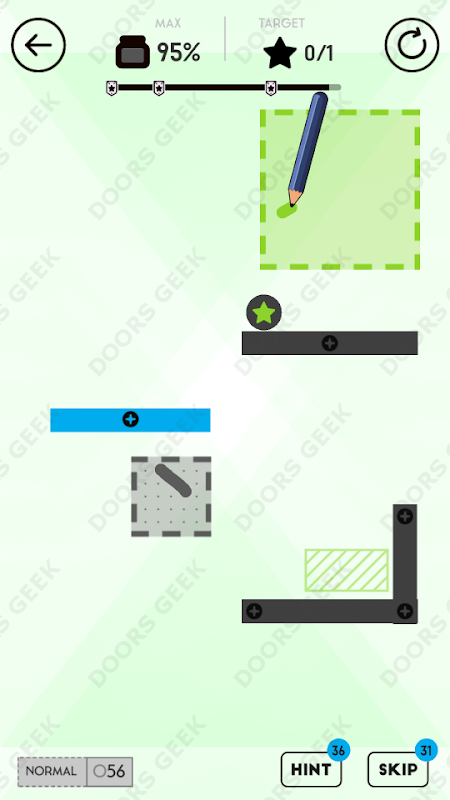 Draw Here Level 56 ~ Doors Geek