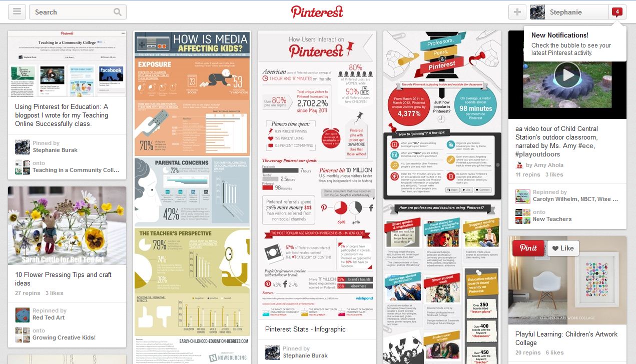 Tips 4 Teaching Online: Using Pinterest for Education