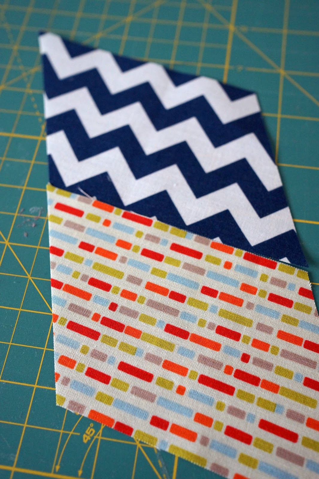 Lo, Ray, & Me: How to Herringbone