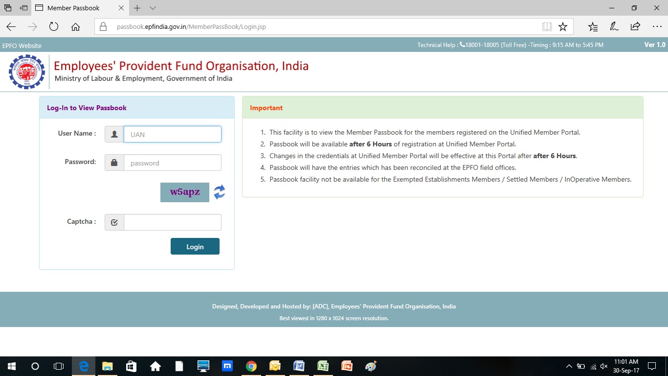 Download your Employees Provident Fund (EPF) E-Passbook (Updated Sept ...