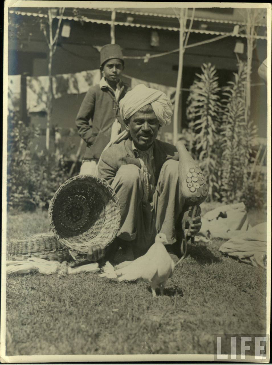 Indian Snake Charmers - Various Photos - Old Indian Photos