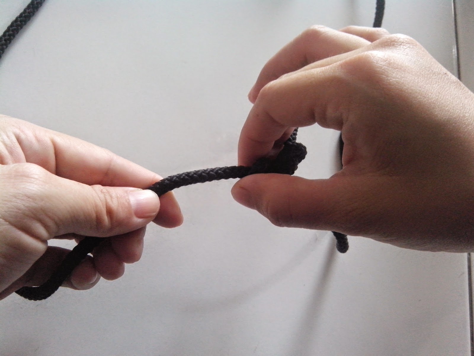 教学分享: ikatan: Buka Sila ( Reef Knot ),Simpul Bunga Geti ( Sheet Bend ...