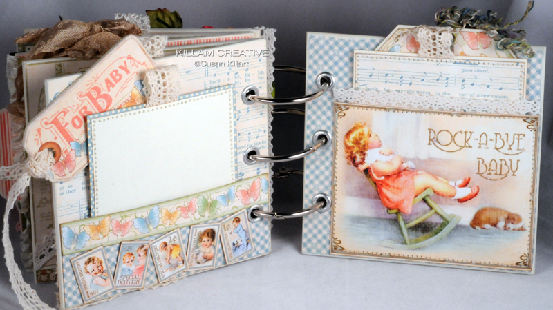 Killam Creative: Graphic 45 Little Darlings Mini Album