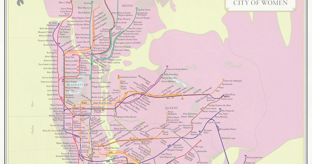Map of the Week: City of Women