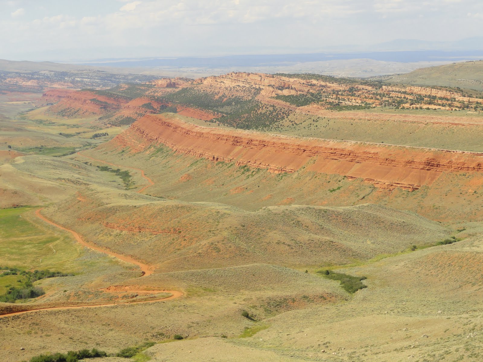 barbecue bluegrass & blacktop: Lander Wy - Red Rock Canyon