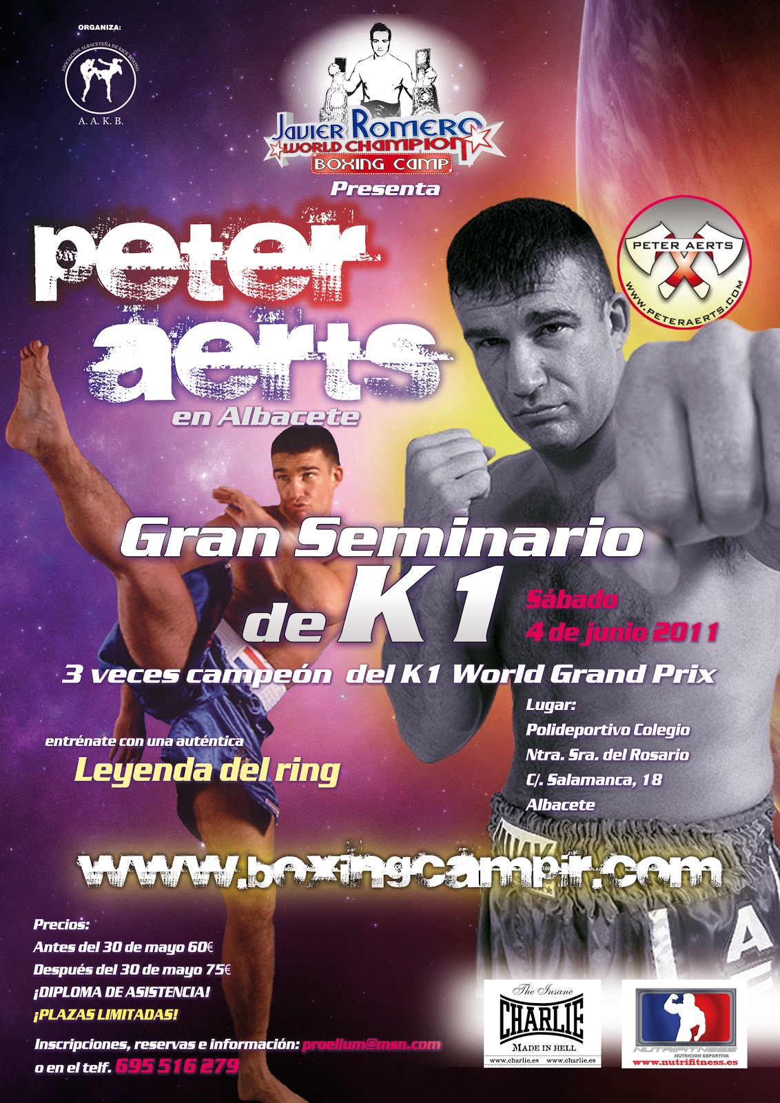 KickBoxing Ayala: Seminario Peter Aerts