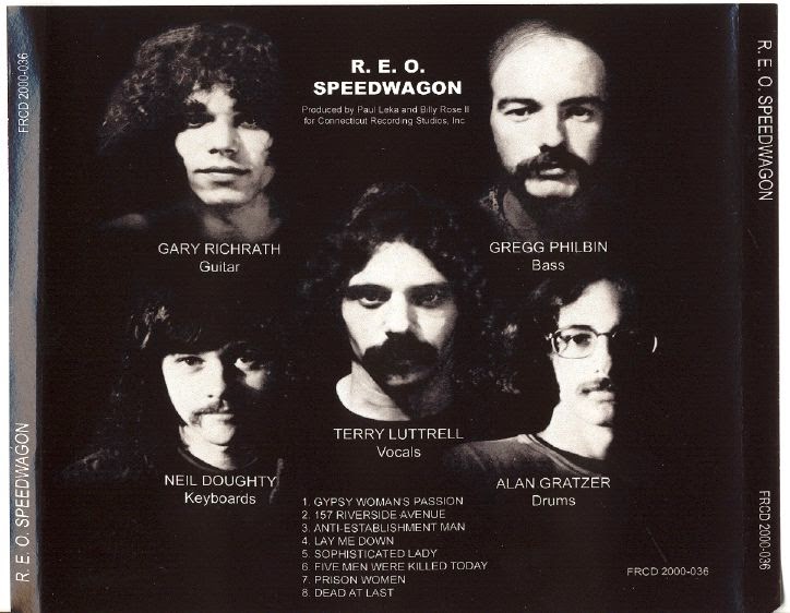 REO SPEEDWAGON - R.E.O. SPEEDWAGON (1971) ~ ROCK: ÁLBUNS CLÁSSICOS