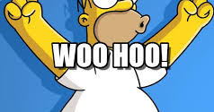 Day Seizures: Homer Simpson: Woohoo!