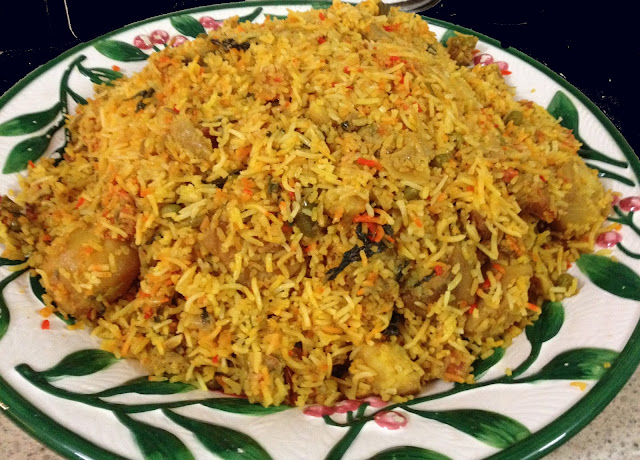 Traditional Madrasi Chicken Biryani