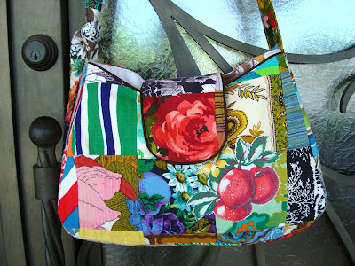 Rick Rack Ruby: Vintage Patchwork Bag