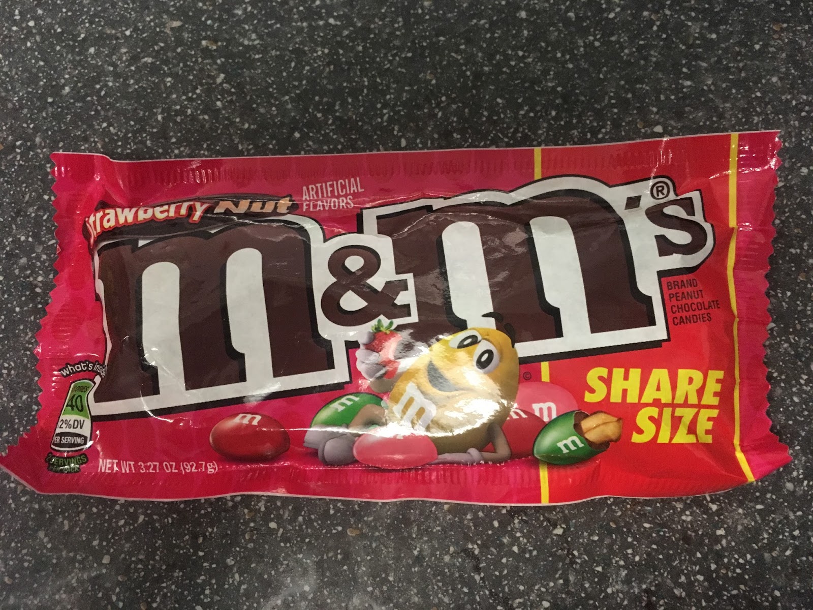 A Review A Day: Today's Review: Strawberry Nut M&Ms