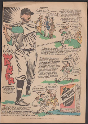 Dodgers Blue Heaven: Vintage Spokesman: Dixie Walker Pitches Wheaties