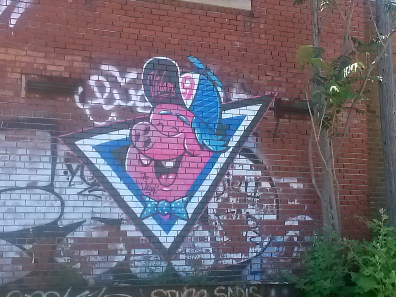 INSIDE THE ROCK POSTER FRAME BLOG: Nychos & The Weird Villains Mural ...