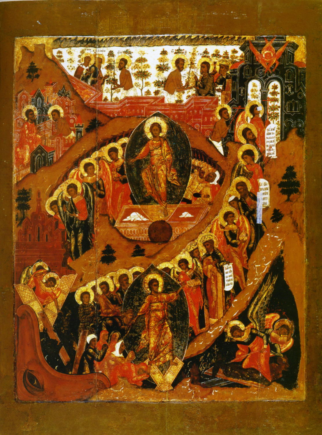 A Resurrection Icon of Christ with Additional Scenes - The Catalog of ...