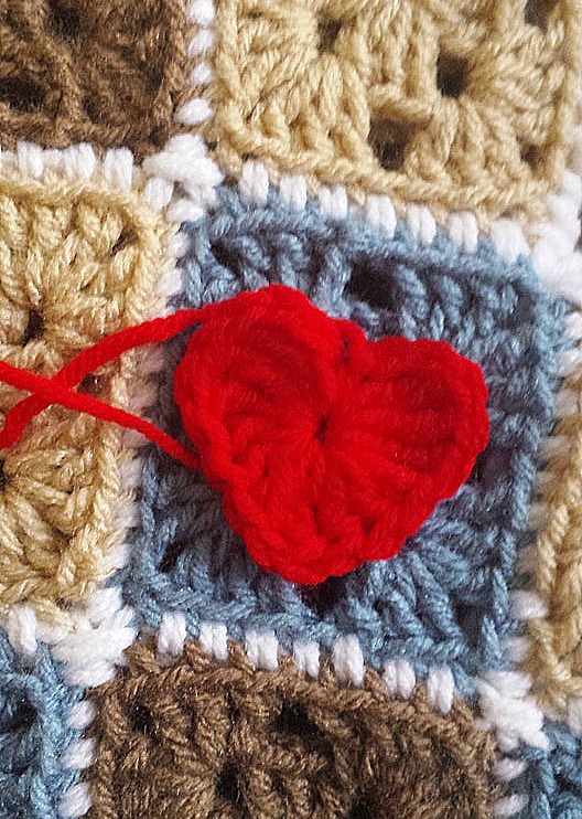Mini Granny Square Christmas Stocking Work Up and Pattern Review