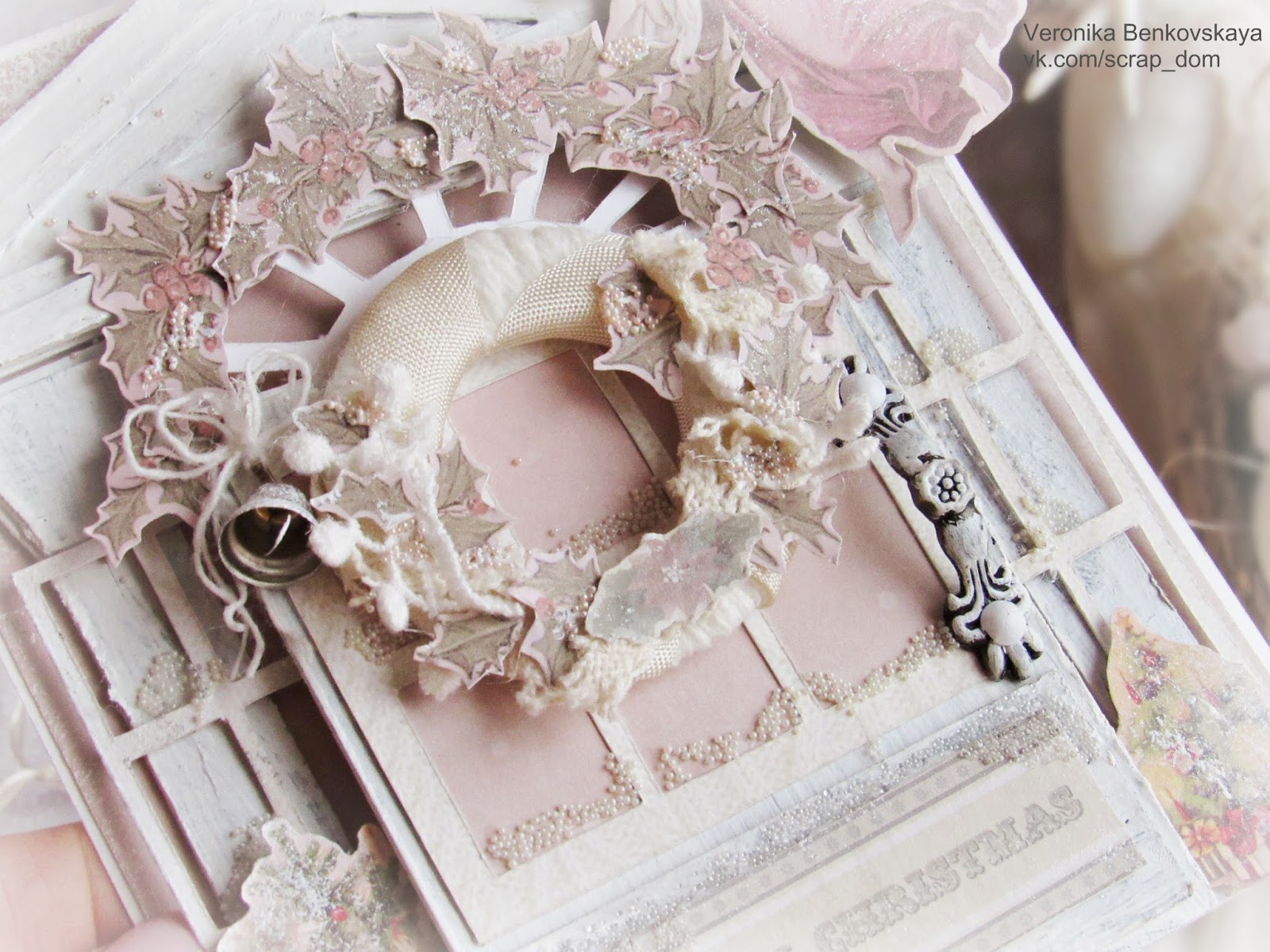 Вероника Беньковская: Открытка "Shabby Winter".