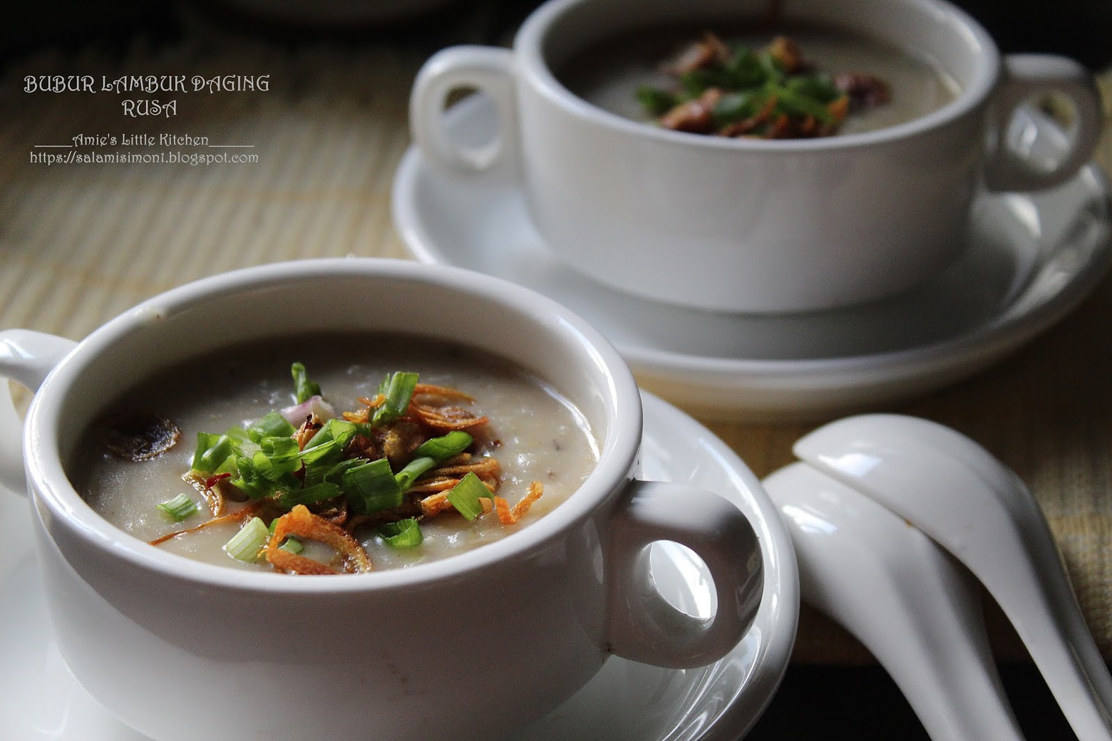 Bubur Lambuk Daging Rusa - Amie's Little Kitchen