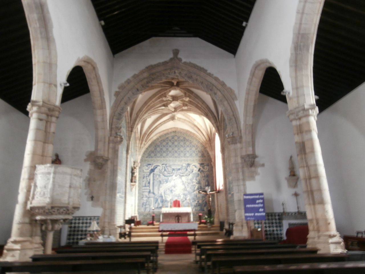O Mundo da Hortense: Interior da Igeja Matriz da Golegã