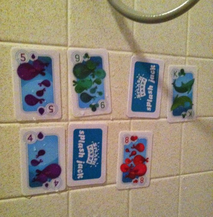 Sweet Cheeks Adventures: Enjoying Splashing Around -- Splash Cards Review