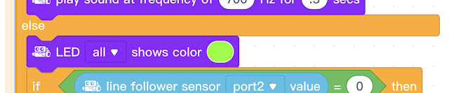 Stuff and Nonsense...: Autonomous Car - mBlock Coding Explanation